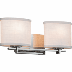 Justice Design FAB-8447 Textile Era Modern Wall Light Sconce - JUS-FAB-8447