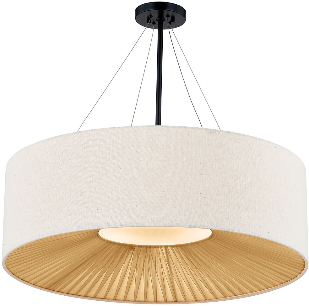 Justice Design FAB-9577-CREM-MBLK Woven Fabric Warren EVOLV Modern ...