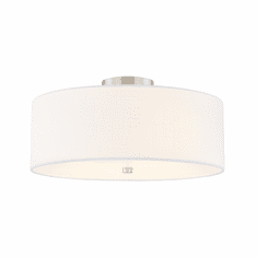 Justice Design FSN-7670W-CLER-MBLK Woven Fabric Classic EVOLV Modern ...