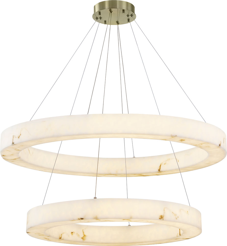 Justice Design FAL-8228-BRSS Faux Alabaster Resin Medley Modern Brushed ...