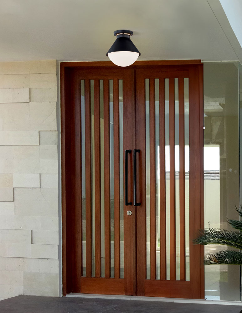 Justice Design FSN-7689W-OPAL-MBBR Artisan Glass Harlow EVOLV ...