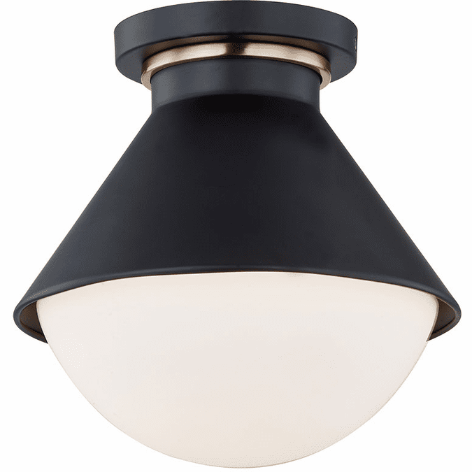 Justice Design FSN-7689W-OPAL-MBBR Artisan Glass Harlow EVOLV ...