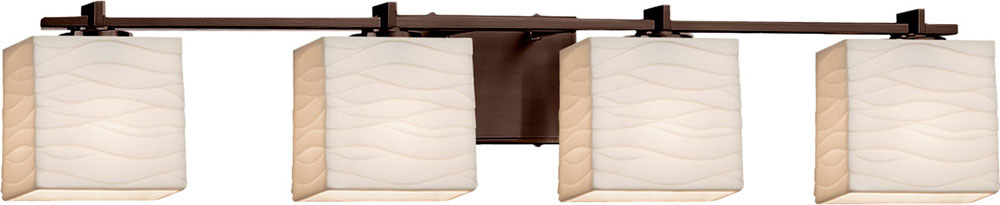 Justice Design PNA-8444-55 Porcelina Era Contemporary 4-Light Lighting ...