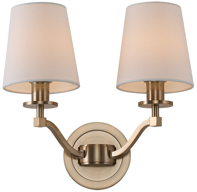 Kalco 518921BCG Curva Modern Brushed Champagne Gold Lighting Wall ...