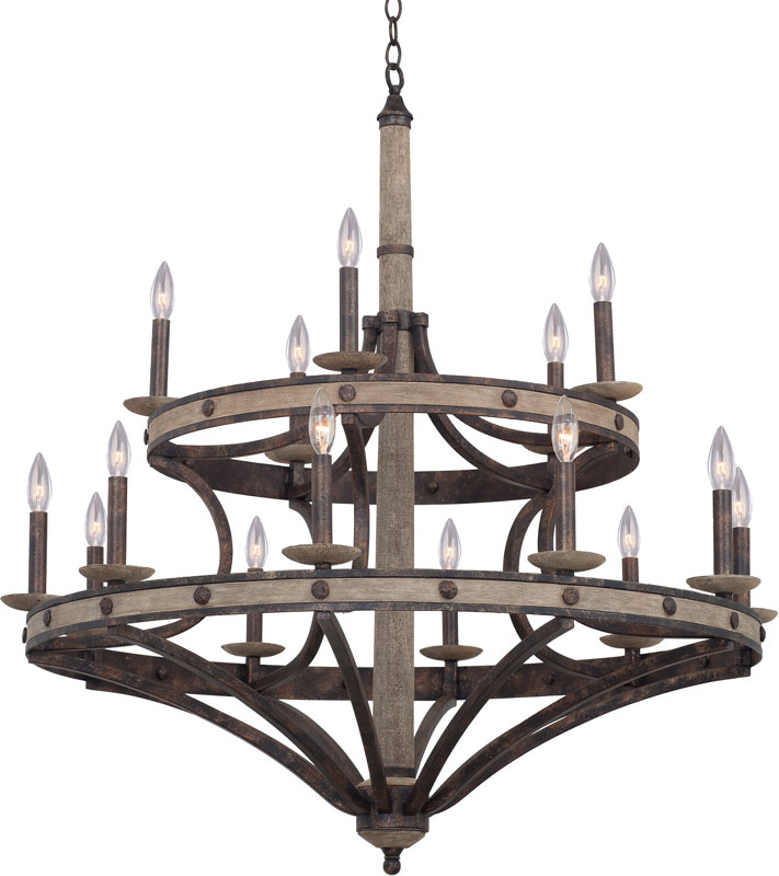 Kalco 7040 Coronado Florence Gold Lighting Chandelier - KAL-7040FG