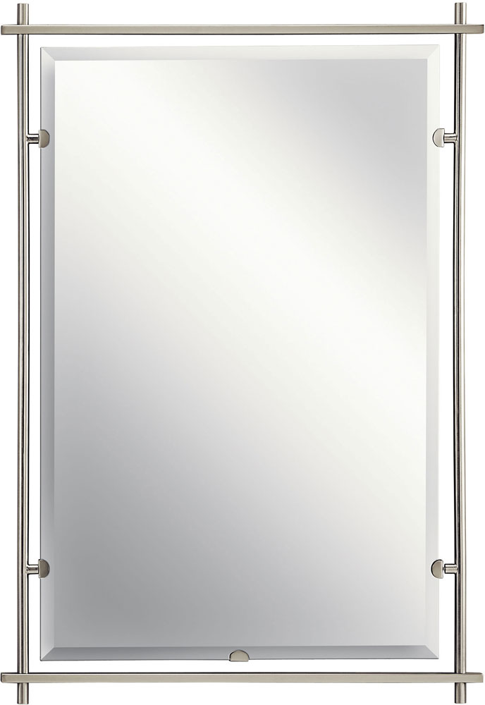 Kichler 41096NI Eileen Modern Brushed Nickel Mirror - KIC-41096NI
