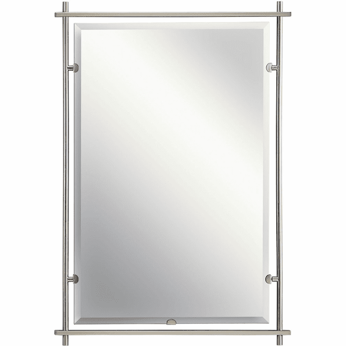 Kichler 41096NI Eileen Modern Brushed Nickel Mirror - KIC-41096NI