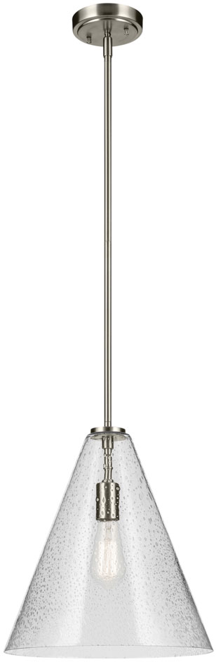Kichler 42200NICS Everly Contemporary Brushed Nickel Pendant Lamp - KIC ...
