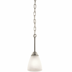 Kichler 45639NI Jolie Brushed Nickel 3-Light Bathroom Vanity Light ...