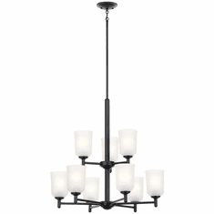 Kichler 43691BK Shailene Black 14" Overhead Lighting - KIC-43691BK