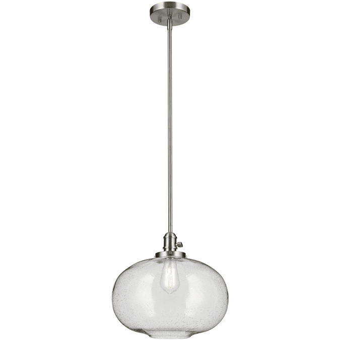 Kichler 43911NI Avery Modern Brushed Nickel Pendant Light - KIC-43911NI
