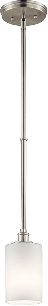 Kichler 43927NI Joelson Brushed Nickel Mini Pendant Hanging Light - KIC ...
