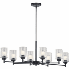 Kichler 44034BK Winslow Contemporary Black Hanging Light - KIC-44034BK
