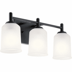Kichler 43691BK Shailene Black 14" Overhead Lighting - KIC-43691BK