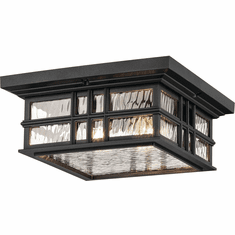 Kichler 49831BKT Beacon Square Textured Black 9.5" Exterior Wall Sconce ...