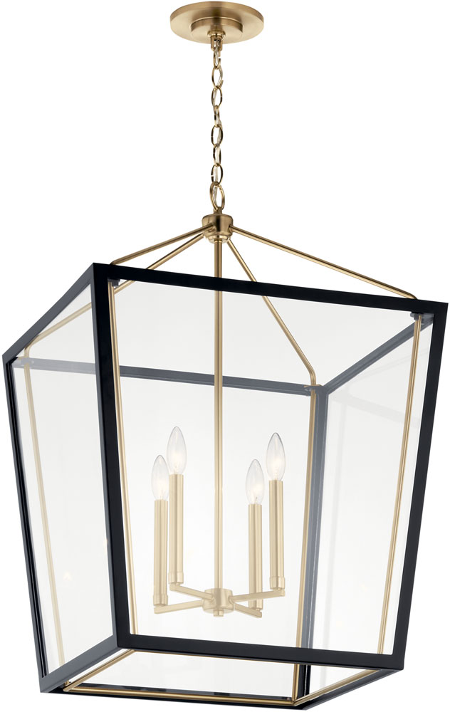 Kichler 52620CPZBK Delvin Modern Champagne Bronze Entryway Light ...