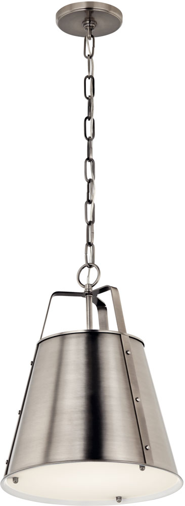 Kichler 52710CLP Etcher Retro Classic Pewter Pendant Light - KIC-52710CLP