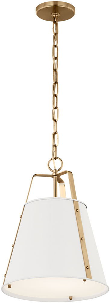 Kichler 52710WH Etcher Retro White Drop Lighting Fixture - KIC-52710WH