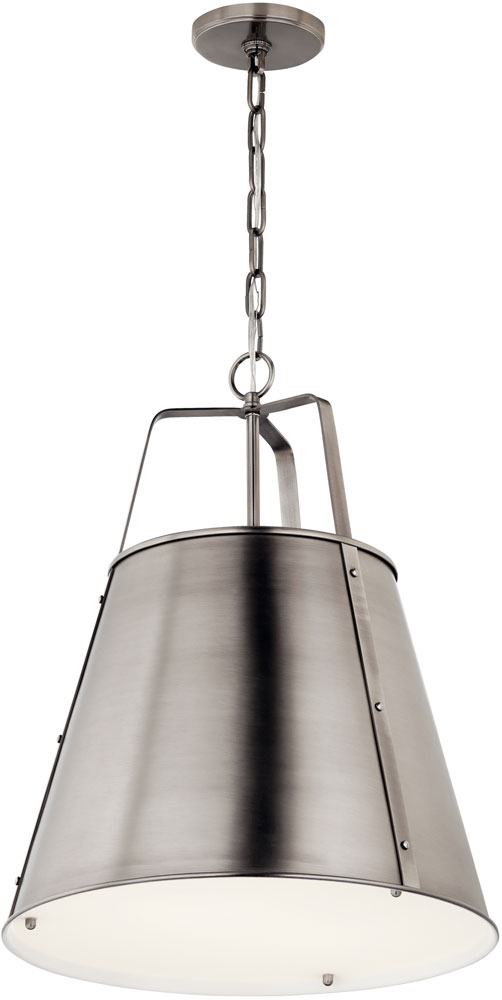 Kichler 52711CLP Etcher Vintage Classic Pewter Drop Lighting Fixture ...