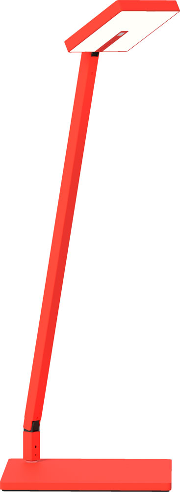 Koncept FCD-1-MFR-DSK Focaccia Modern Matte Fire Red LED Craft Lamp ...