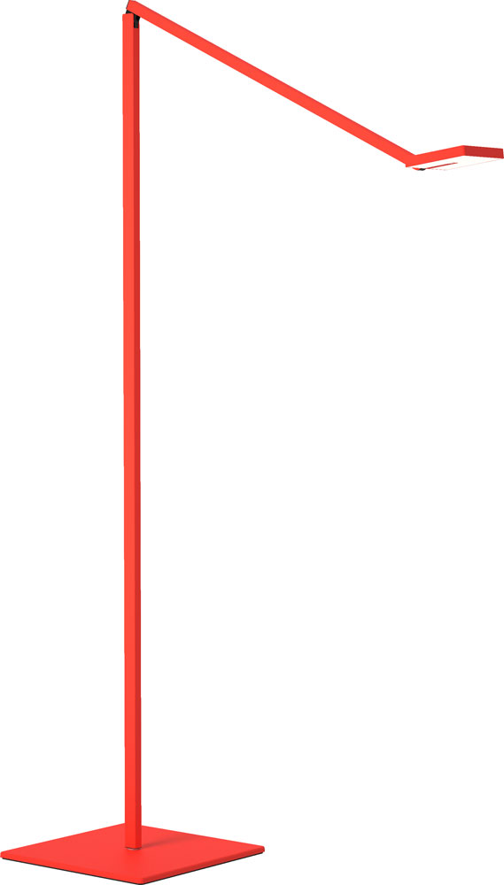 Koncept FCF-MFR Focaccia Contemporary Matte Fire Red LED Floor Lighting ...