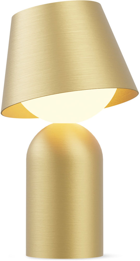 Koncept GUY-BRS+CLTM Guy Modern Brass LED Table Lamp - KON-GUY-BRS-CLTM