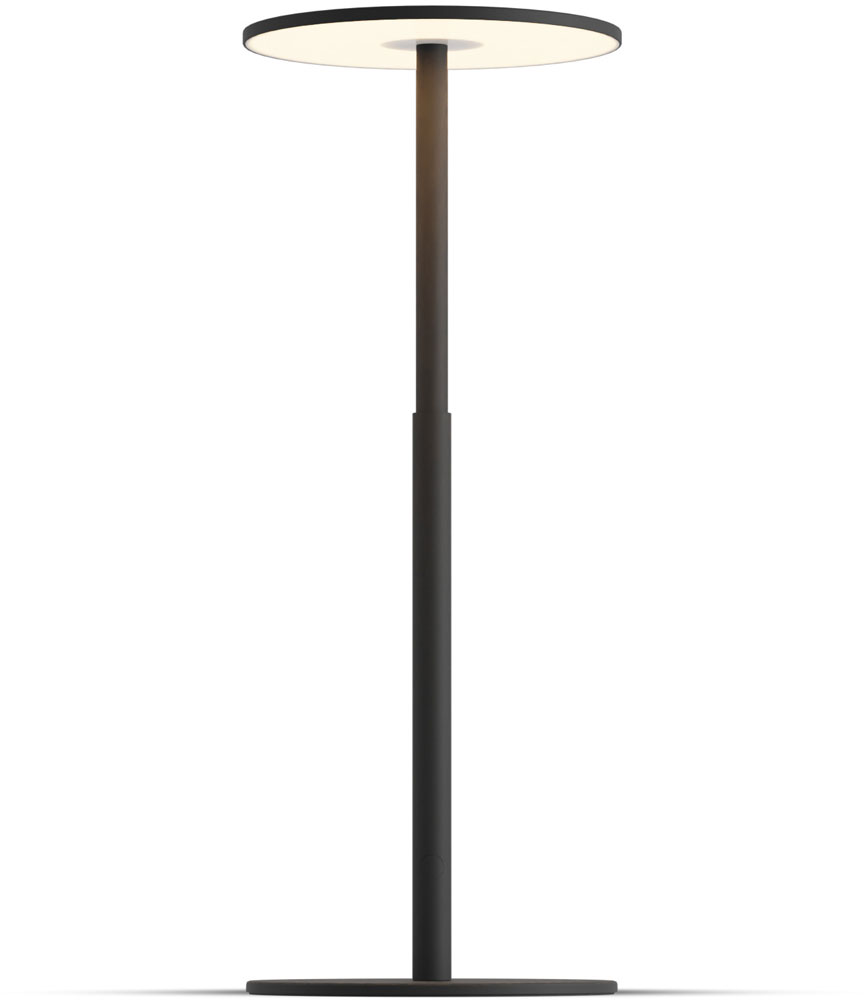 Koncept YUT-SW-MTB+SDGY Yurei Modern Matte Black LED Table Lamp - KON ...