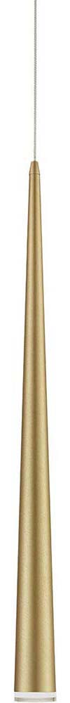 Kuzco 401216BG-LED Mina Contemporary Brushed Gold LED Mini Pendant Lighting Fixture - KUZ ...