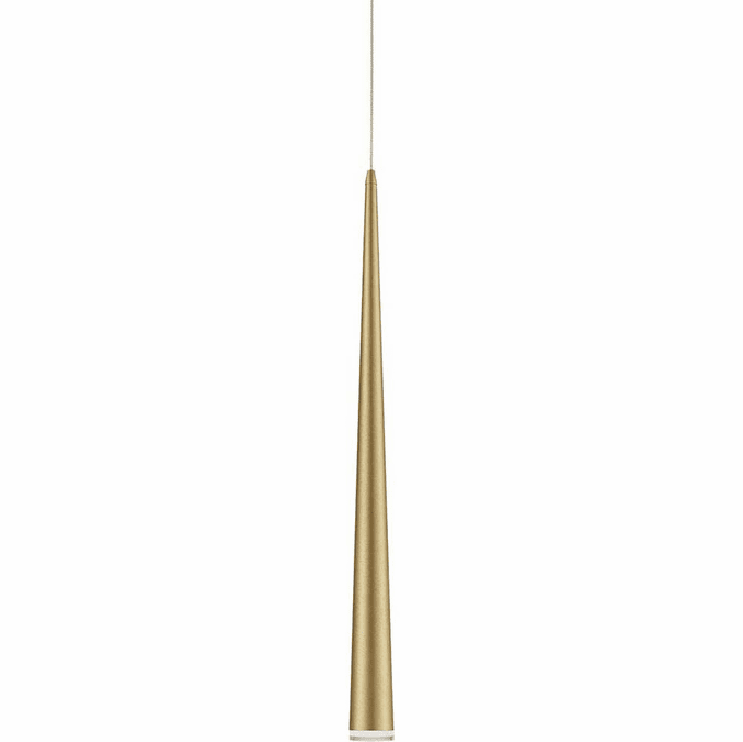 Kuzco 401216BG-LED Mina Contemporary Brushed Gold LED Mini Pendant Lighting Fixture - KUZ ...