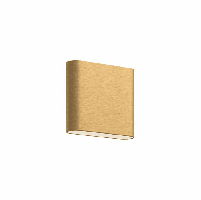 Kuzco AT6506-BG-UNV Slate Modern Brushed Gold LED Wall Light Sconce - KUZ-AT6506-BG-UNV