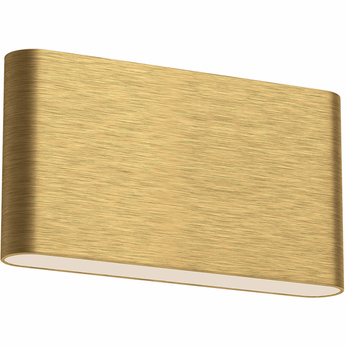 Kuzco AT68010-BG Slate Contemporary Brushed Gold LED Wall Light Sconce - KUZ-AT68010-BG