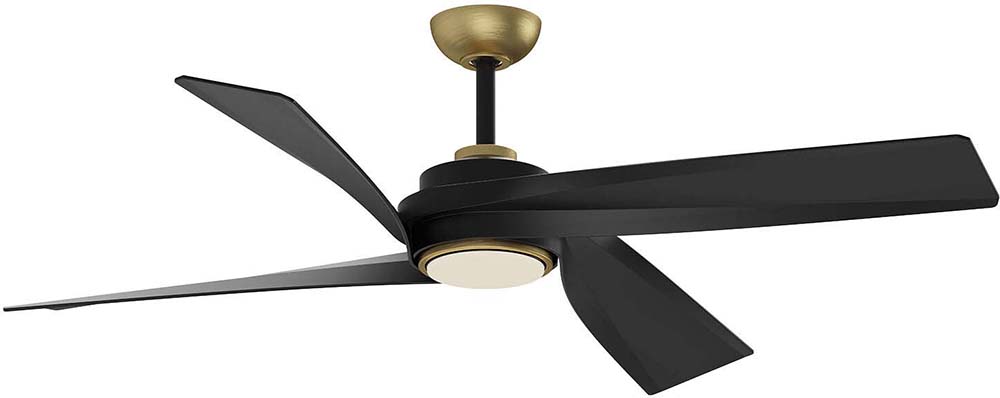Kuzco CF96956-BG Horizon Modern Brushed Gold LED Ceiling Fan - KUZ ...