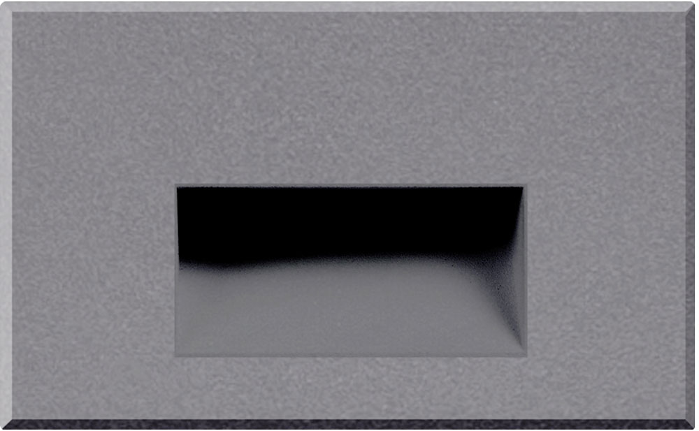 Kuzco ER3003-GY-12V Sonic Contemporary Gray LED Exterior Step Light ...