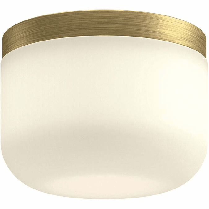 Kuzco FM53005-BG/OP Mel Modern Brushed Gold LED Flush Mount Light Fixture - KUZ-FM53005-BG-OP