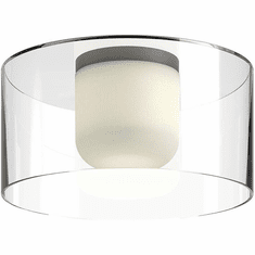 Kuzco FM53509-BG/CL Birch Modern Brushed Gold LED 9.5" Overhead ...