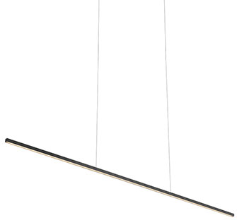 Kuzco LP18248-BK Vega Minor Contemporary Black LED 48" Island Lighting - KUZ-LP18248-BK