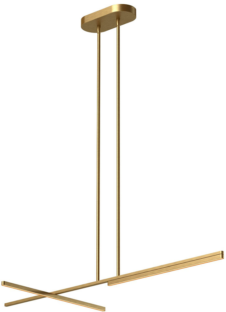 Kuzco LP28748-BG Shift Contemporary Brushed Gold LED Island Lighting - KUZ-LP28748-BG