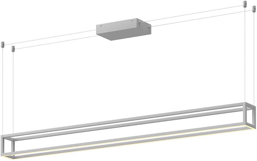 Kuzco LP45560-WH Plaza Contemporary White LED Island Light Fixture ...