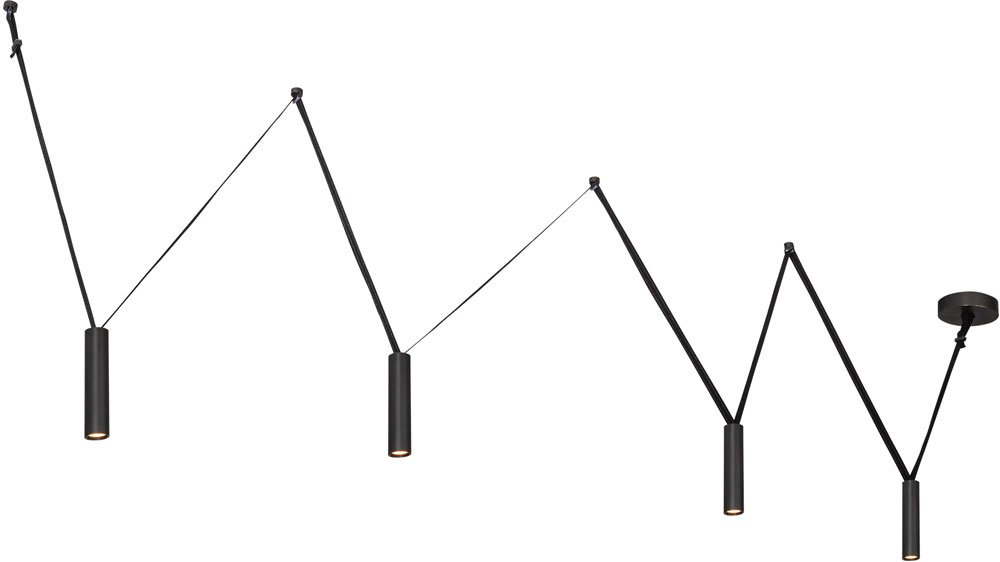 Kuzco LP90404-UB Mason Contemporary Urban Bronze LED Multi Ceiling ...