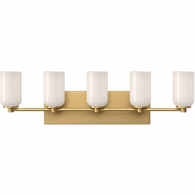 Kuzco VL57732-BG/GO Nola Contemporary Brushed Gold 5-Light Bathroom Light Sconce - KUZ-VL57732-BG-GO