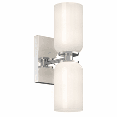 Kuzco Nola Contemporary Bathroom Light Chrome VL57732-CH/GO - 9.125" - KUZ-VL57732-CH-GO