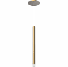 Kuzco PD15519-BG Elixir Contemporary Brushed Gold LED Mini Ceiling Light Pendant - KUZ-PD15519-BG