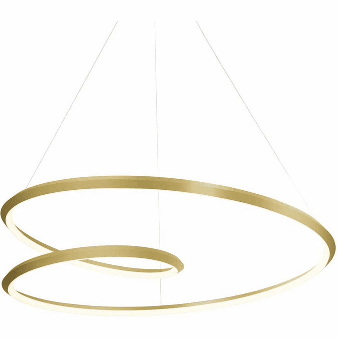 Kuzco PD22332-BG Ampersand Modern Brushed Gold LED 31.5" Lighting Pendant - KUZ-PD22332-BG