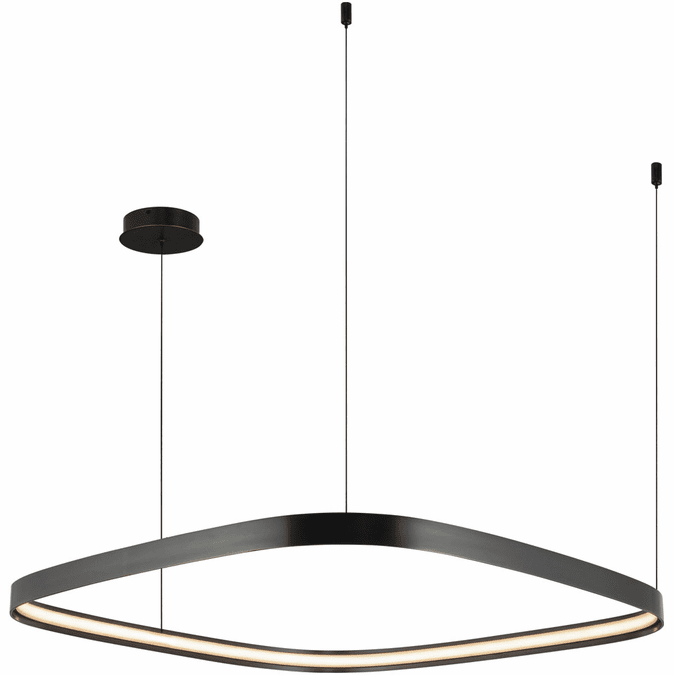 Kuzco PD78031-UB Yukon Modern Urban Bronze LED 31.5" Hanging Pendant ...