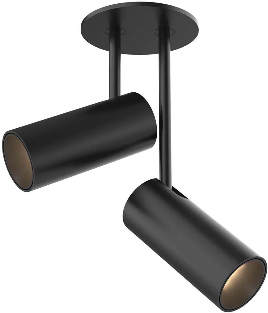 Kuzco SF15702-BK Downey Contemporary Black LED Overhead Light Fixture ...