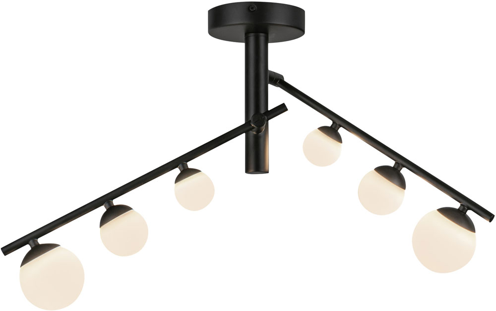 Kuzco SF55525-BK/OP Juniper Modern Black LED Overhead Lighting - KUZ ...
