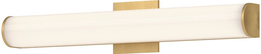 Kuzco VL61224-BG Longitude Modern Brushed Gold LED 24" Bathroom Vanity Light Fixture - KUZ ...