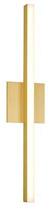 Kuzco WS10324-BG Vega Contemporary Brushed Gold LED Wall Sconce - KUZ-WS10324-BG
