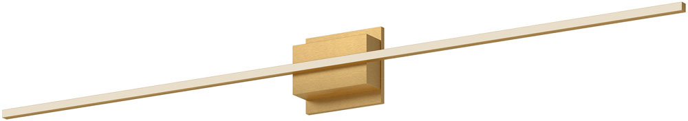 Kuzco WS18248-BG Vega Minor Contemporary Brushed Gold LED 48" Wall Sconce Light - KUZ-WS18248-BG