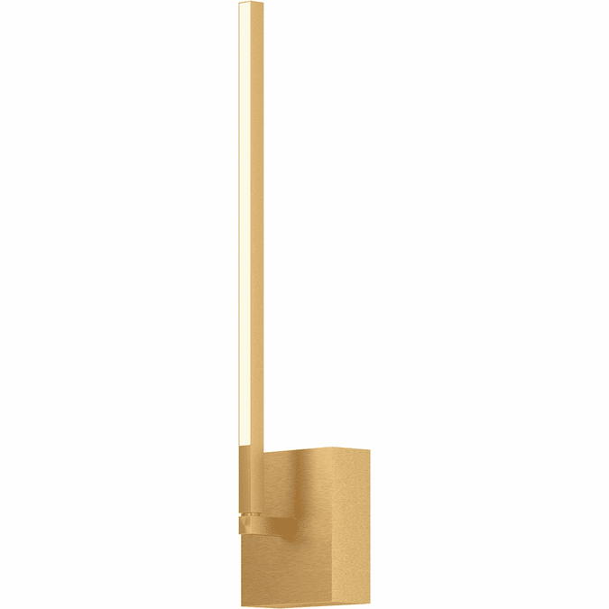 Kuzco WS25118-BG Pandora Contemporary Brushed Gold LED Wall Light Sconce - KUZ-WS25118-BG
